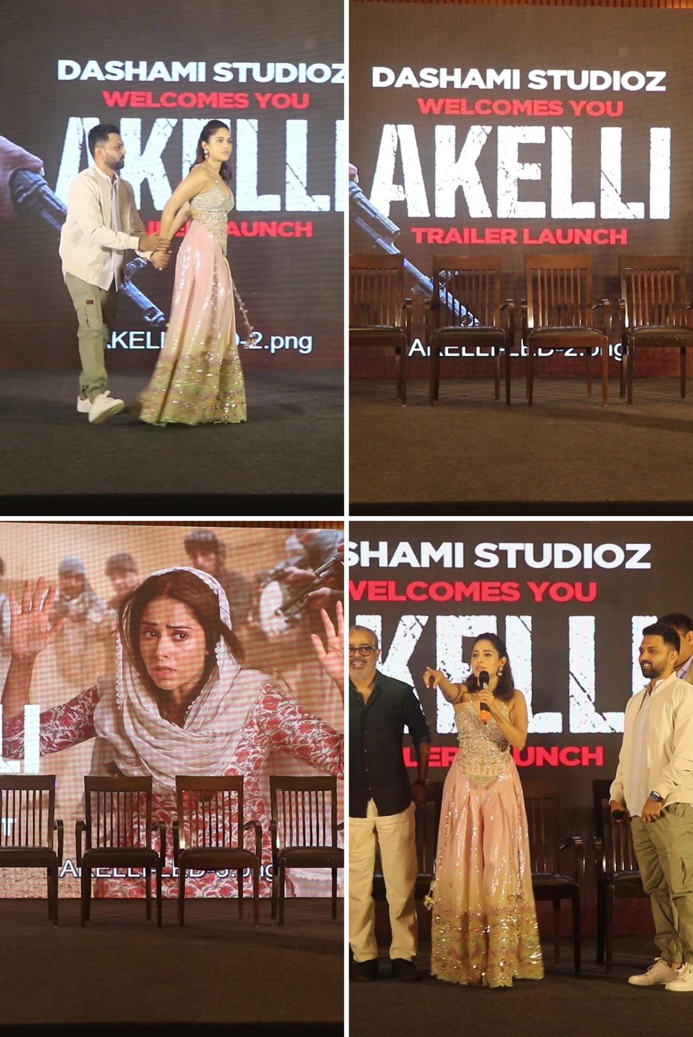 Nushrratt Bharuccha at the Trailer Launch of Movie Akelli