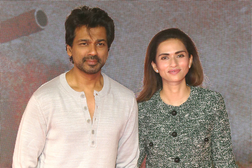 Gaurie Pandit, Nikhil Dwivedi at Gadar 2 Success Party