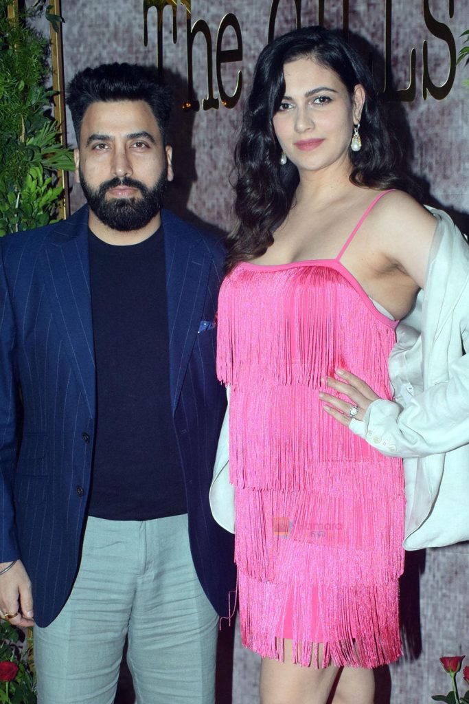 Simran Kaur Mundi and Gurikk Maan attends party of Amrit