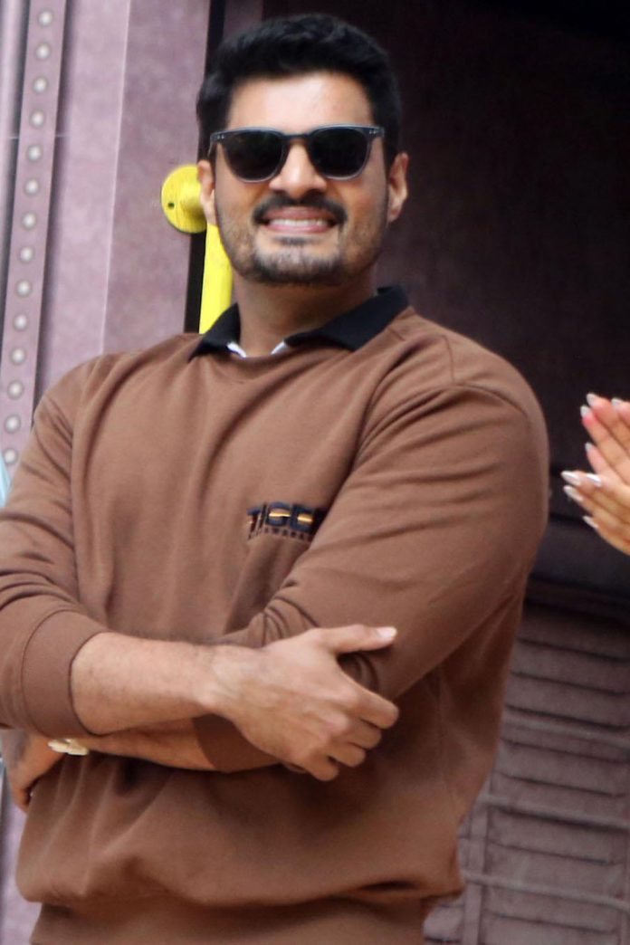 Sudev Nair at Tiger Nageswara Rao Trailer Launch