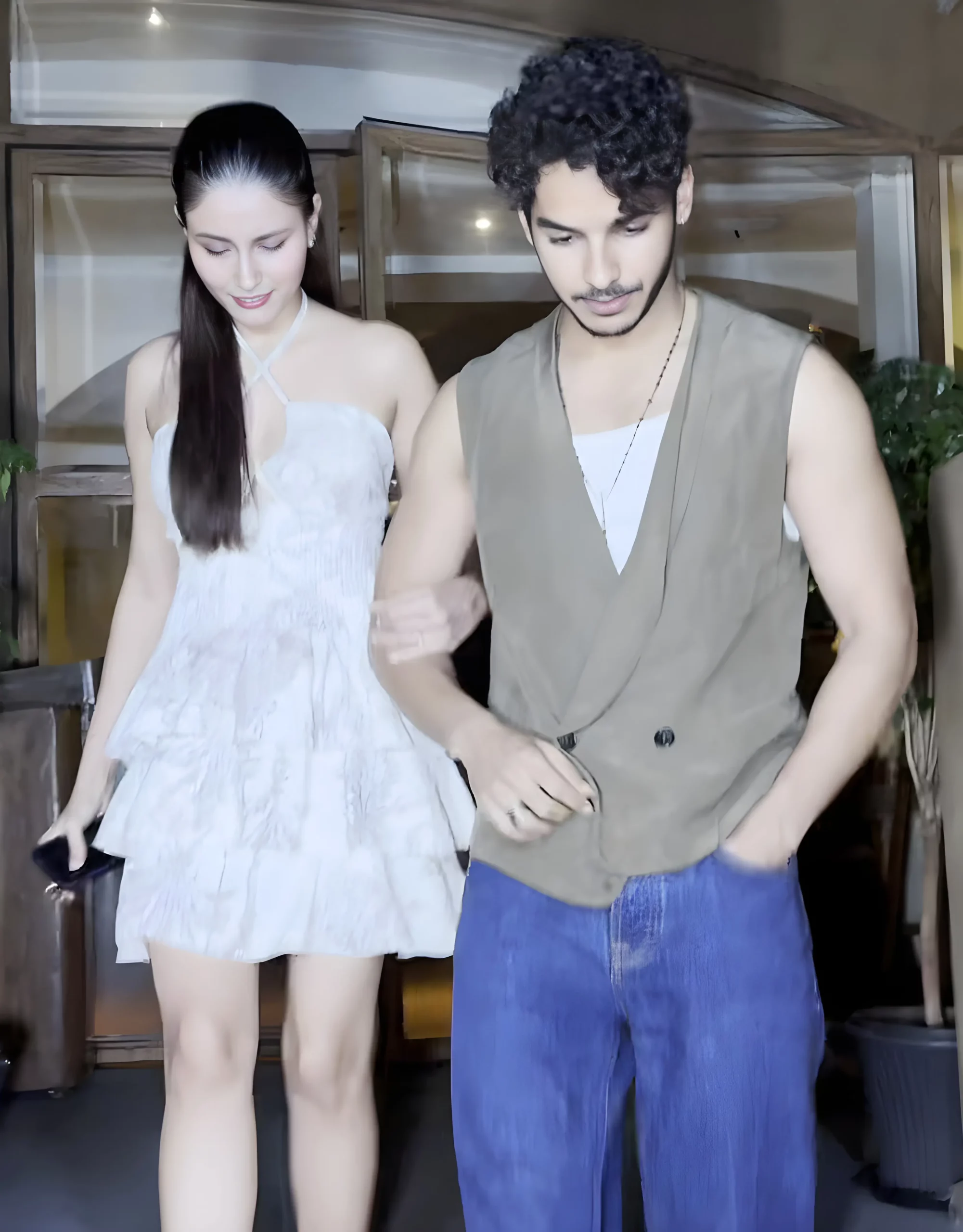 Ishaan Khatter, Chandni Bainz Step Out in Chic Date Looks