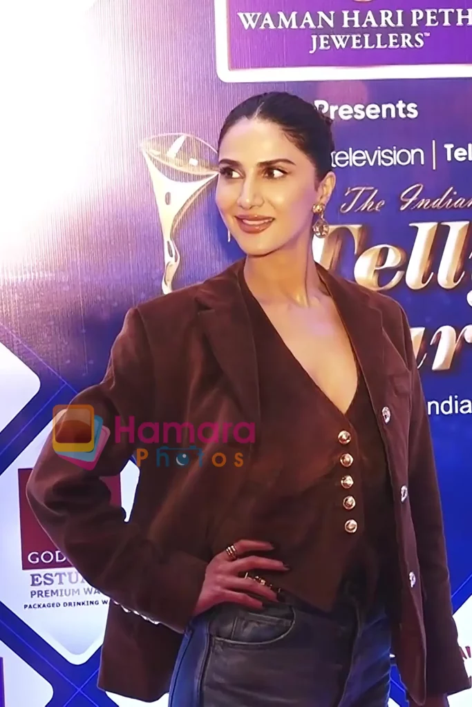 Vaani Kapoor in Blazer and Denim at Indian Telly Awards 2025