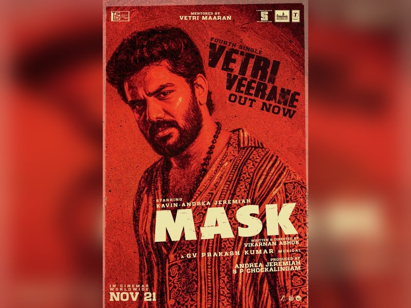Mask Tamil Film Releases 'Vetri Veerane' Anthem