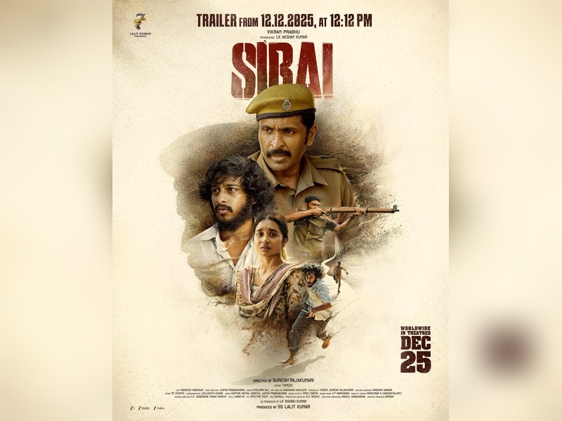 Sirai Trailer Out: Vikram Prabhu Cop Thriller Christmas Release